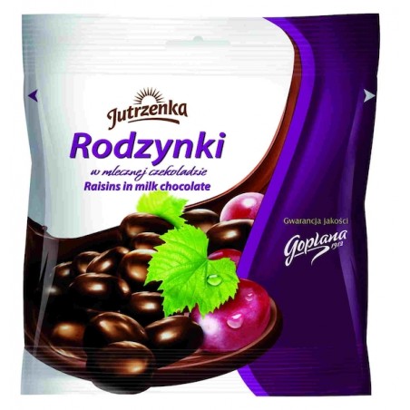 JUT. RODZYNKI CHOC 80g