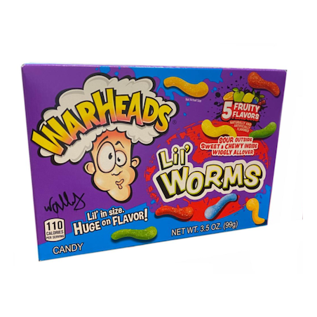 WARHEADS LIL' WORMS 99g