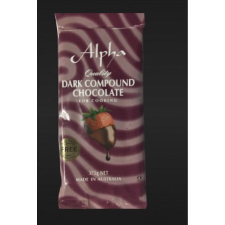 ALPHA DK COMPND CHOC 375G