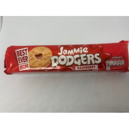 JAMMIE DODGERS RASPERRY BISCUITS 140G