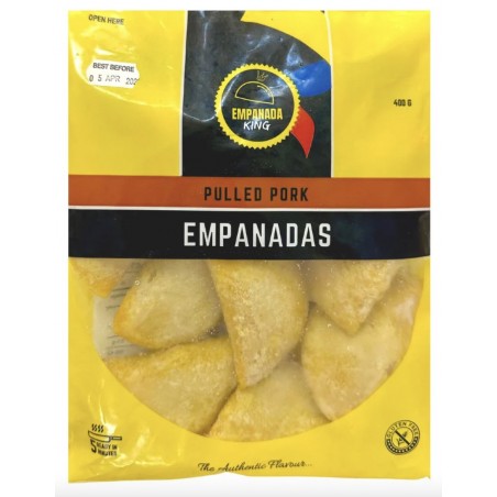 EMPANADA KING PULLED PORK EMPANADAS 400G